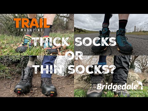 Thick socks or thin socks – what should I wear for hiking?