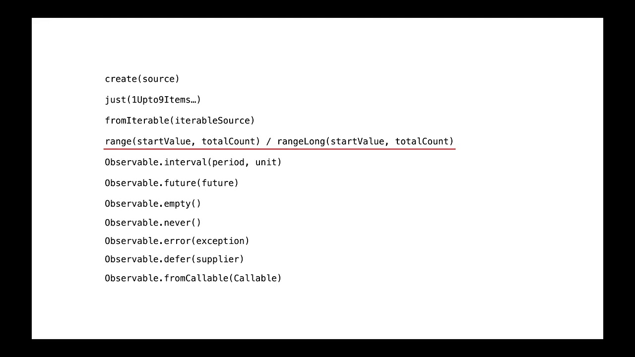 #4.3 Creating Observable | Reactive Programming in Java Using RxJava 3.x ReactiveX