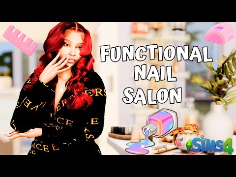 BEST NAIL TECH CAREER EVER!๐
๐พ| FUNCTIONAL NAIL SALON| THE SIMS 4 MOD REVIEW