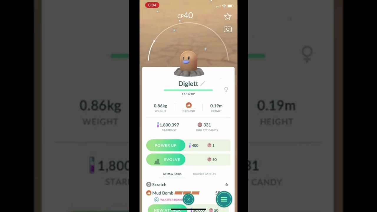Diglett spotlight hour 2022