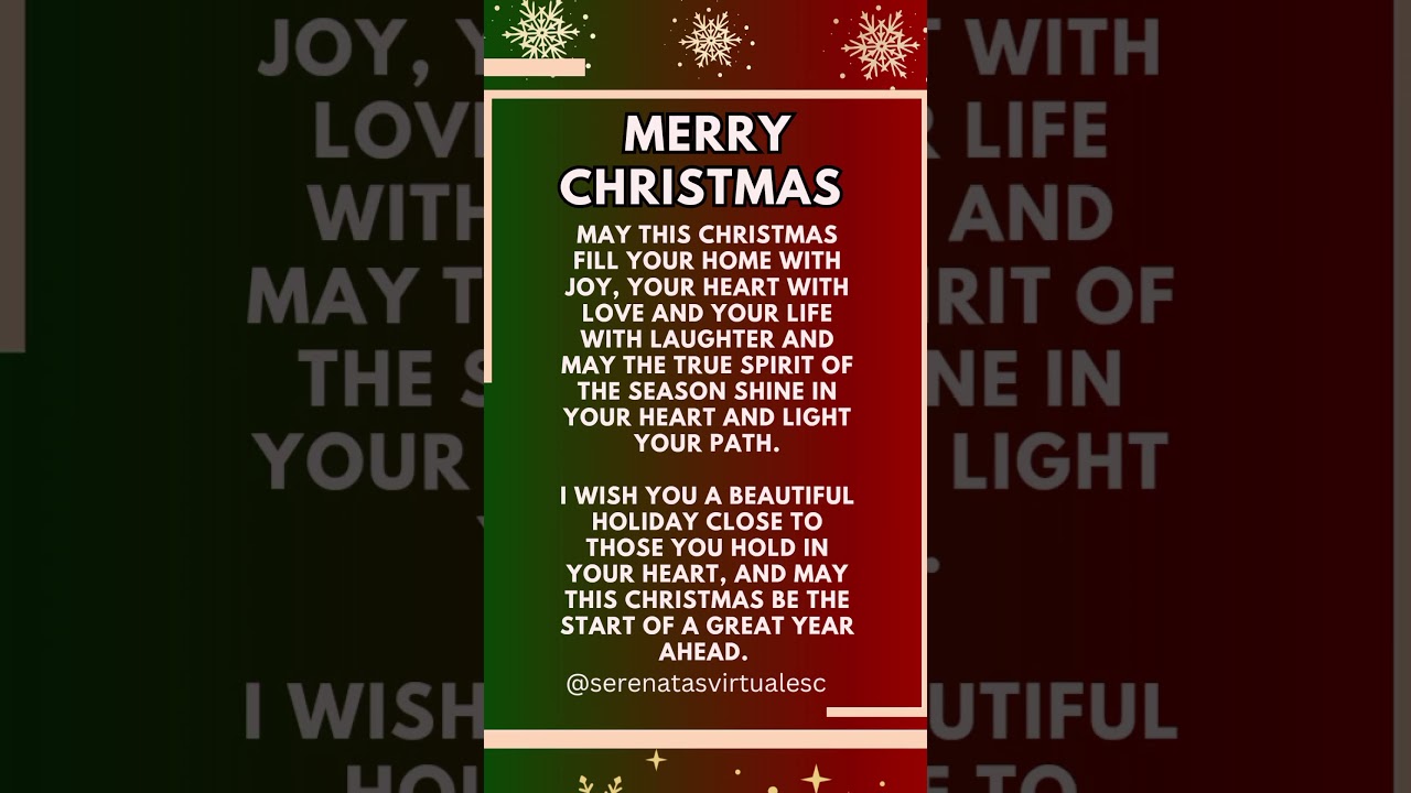 Frases de navidad en ingles - Mensaje de navidad