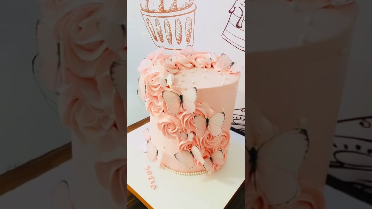 Butterflies Cake By #dilettoditorte