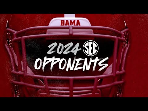 2024 Alabama schedule reveal