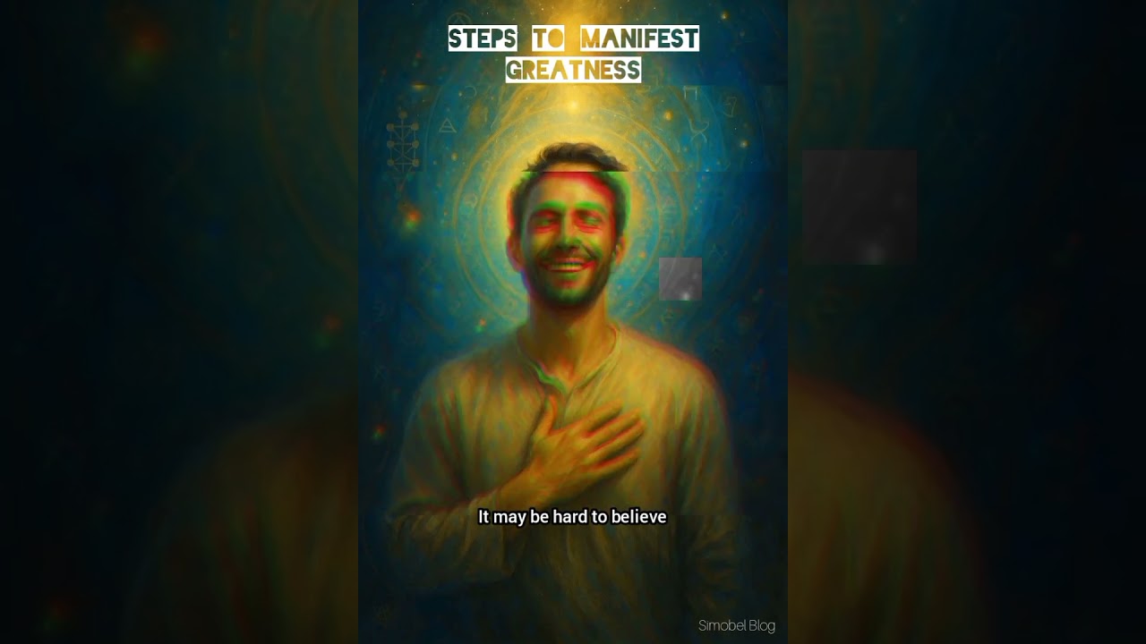 6 Steps to Manifest Greatness ✨