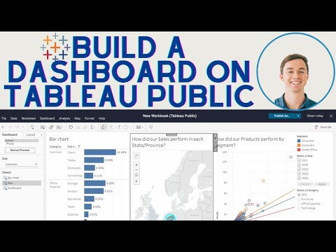 How to Build a Dashboard on Tableau Public