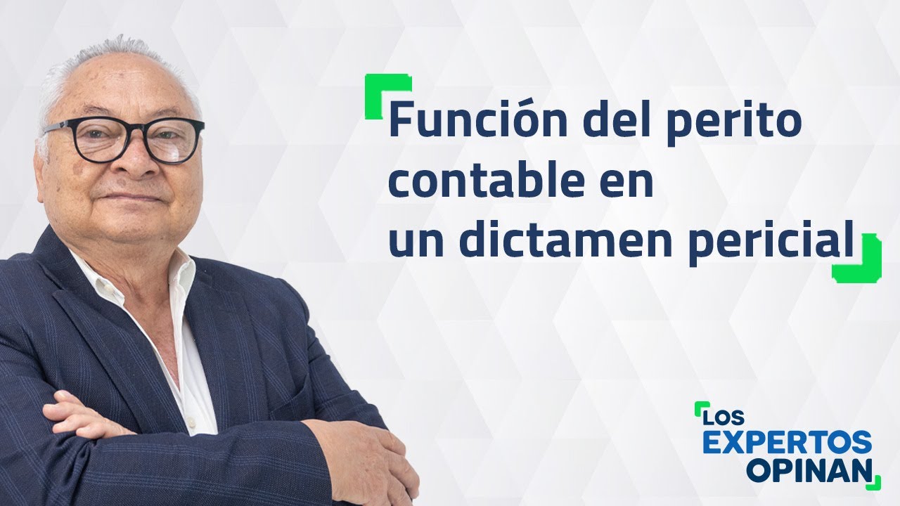 Función del perito contable en un dictamen pericial