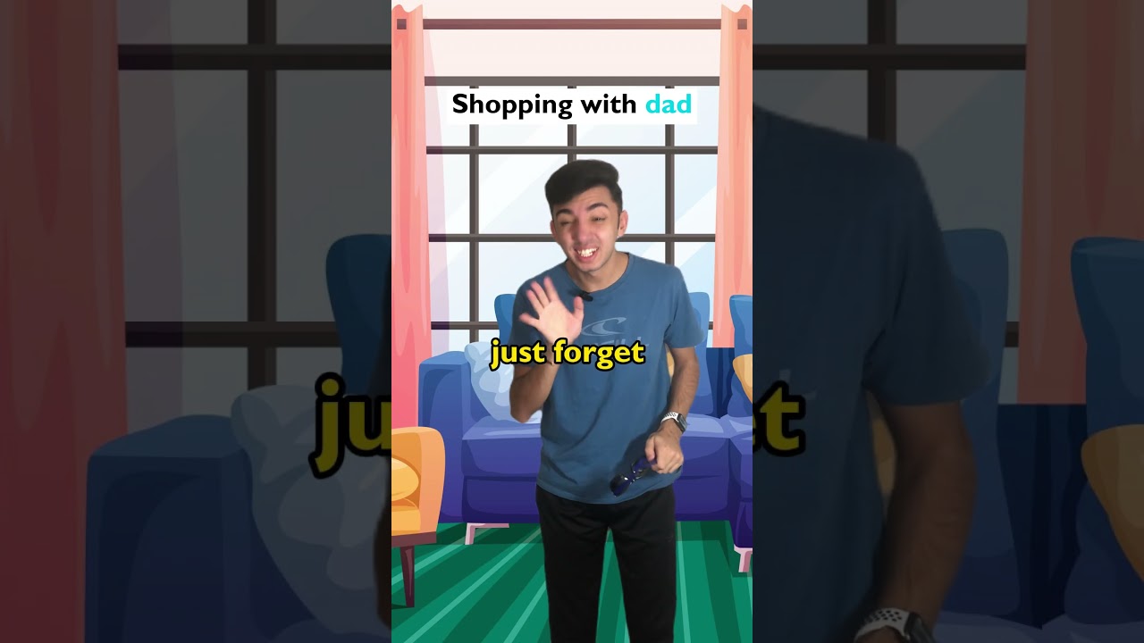 SHOPPING with Dad vs Mom😂 #relatable #funny #comedy