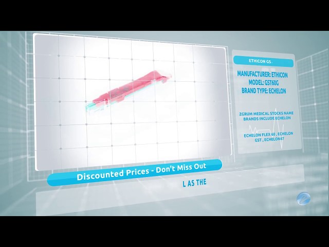 ETHICON - ECR60 60 Mm Echelon Endoscopic Stapler ECR60B CUTTER ...