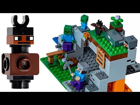 Лего по инструкции Пещера Майнкрафт Instruction Lego MINECRAFT CAVE