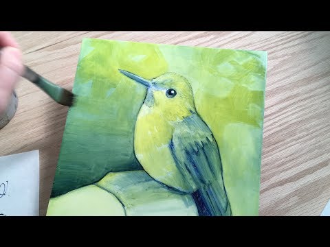 Painterly Illustrations with Amy Shawley