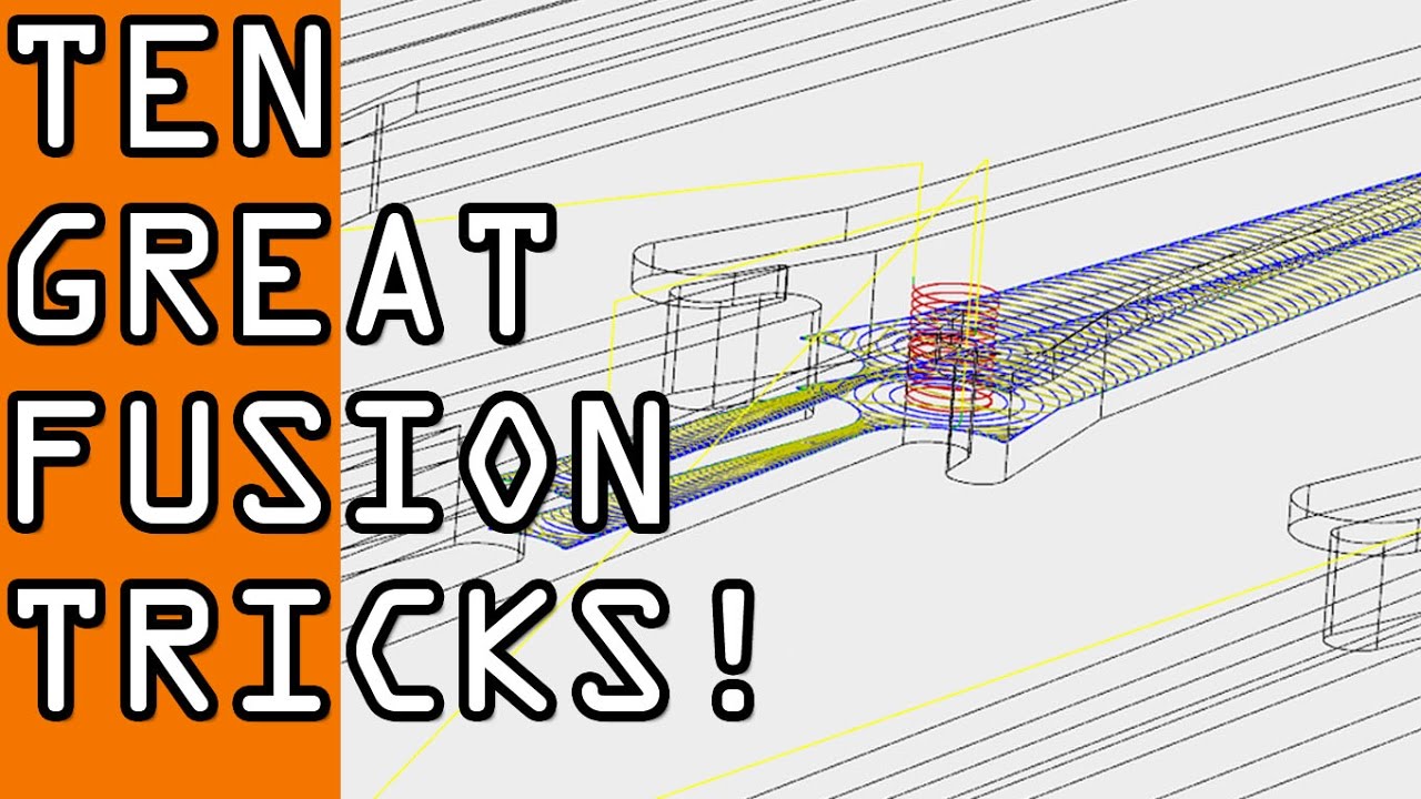 Ten Fusion 360 Tips and Tricks!   FF62