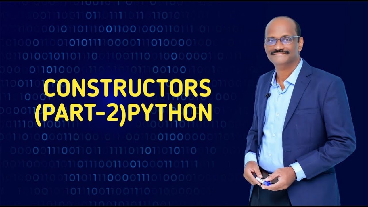CONSTRUCTOR IN PYTHON(PART-2) @logicbits8506 #constructors #python #pythontamil