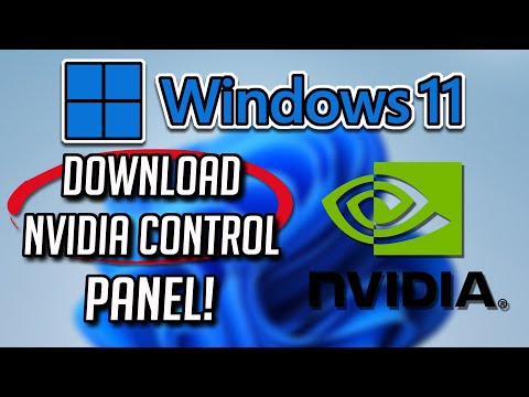 How To Download NVIDIA Control Panel On Windows 11/10 Without Microsoft Store - [Tutorial]