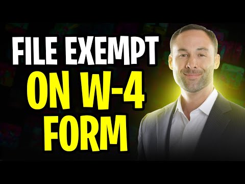 How to File Exempt on a W-4 Form (Fill Out Exempt W-4 Form) | Full Guide 2025