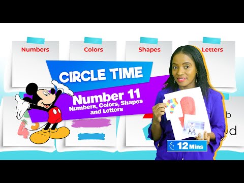 Circle Time with Numbers, Shapes, Colors & Letters