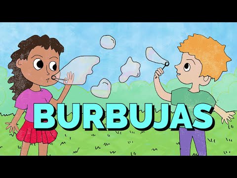Burbujas - Bubbles in Spanish by Music With Sara - Songs about Bubbles - Bilingual Bubbles song