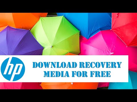 Download Genuine Windows 10/8/7 HP recovery media for free