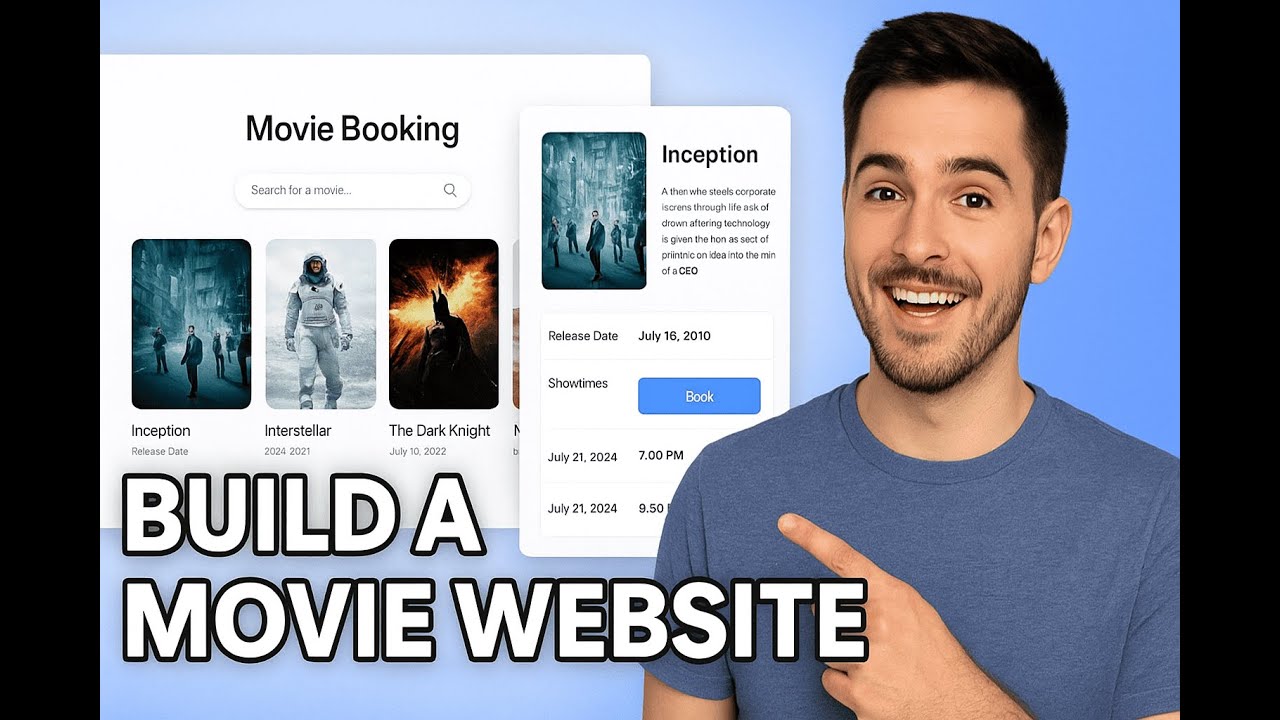 Movie Booking System PHP Tutorial  Episode 1 Project Setup & Database Creation