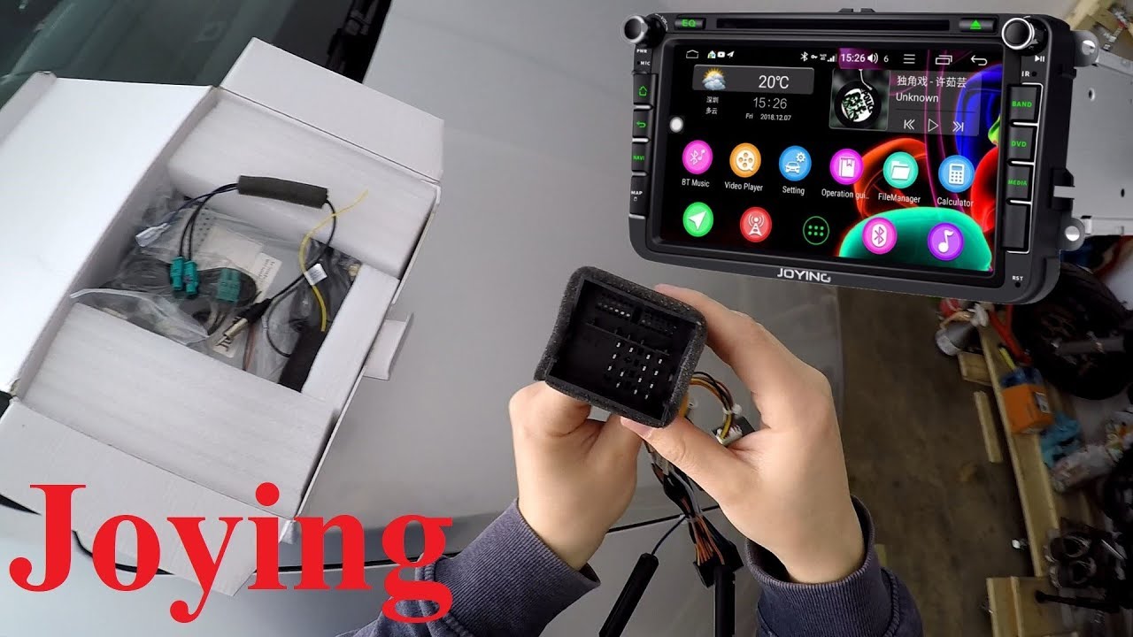 Unboxing Joying Android 8.1 4GB 32GB Octa-core 1.8GHz - 4G module