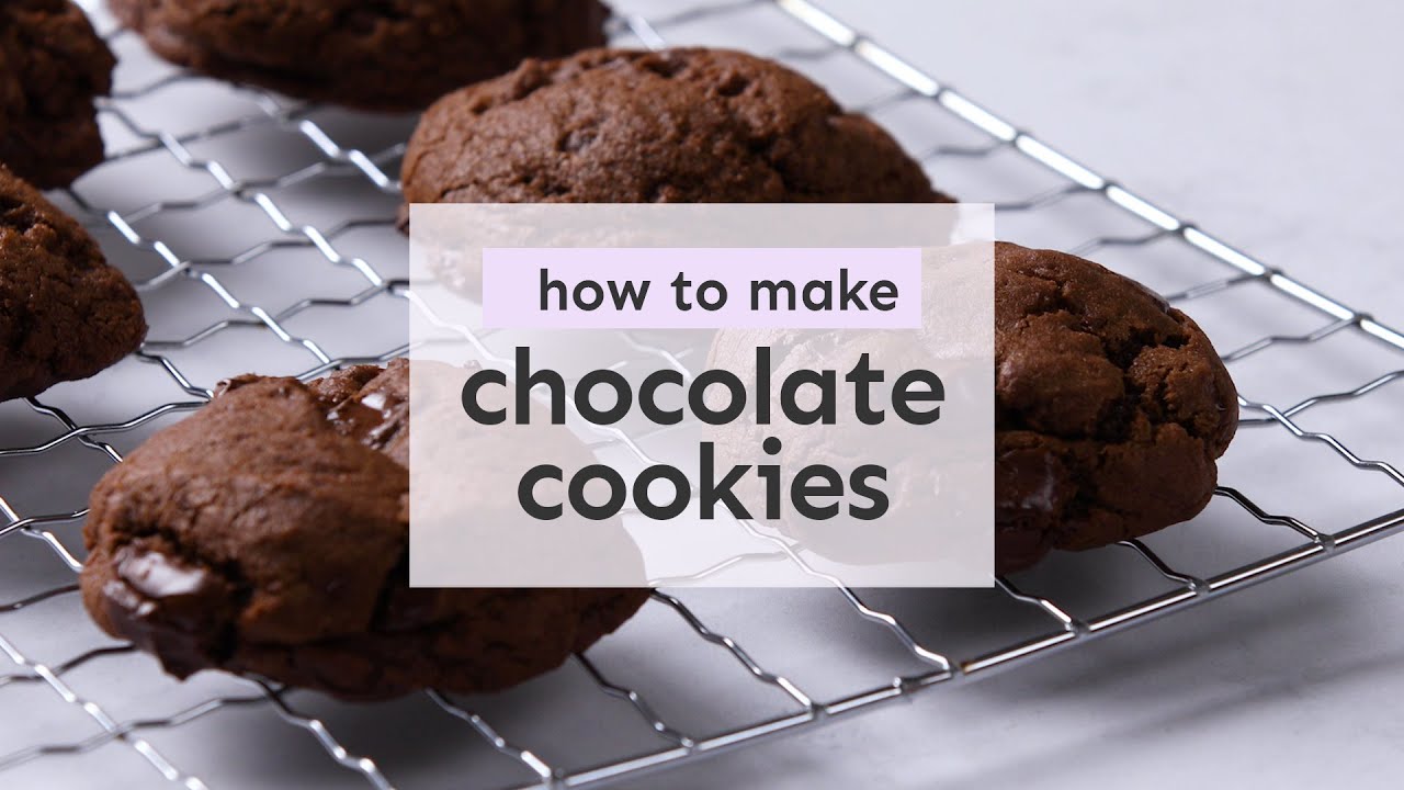 Super THICK Chocolate Cookies (New York Style) | Sweetest Menu