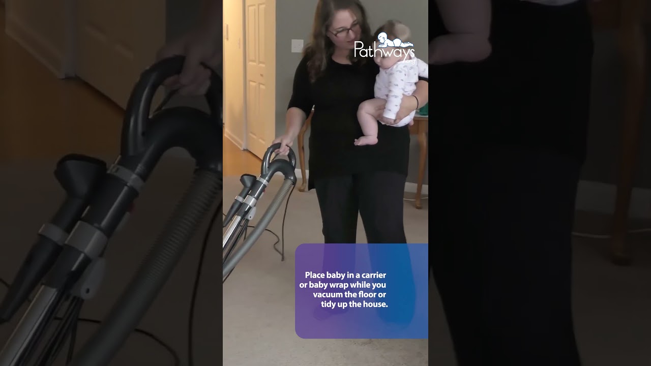 4-6 Months: Turn Chores Into a Learning Experience for Baby! #shortsvideo