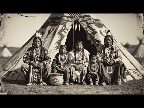 28 RESTORED AMAZING HISTORICAL PICTURES of NATIVE AMERICAN PEOPLE π²β π’πΉπ± π½π΅πΌππΌπ