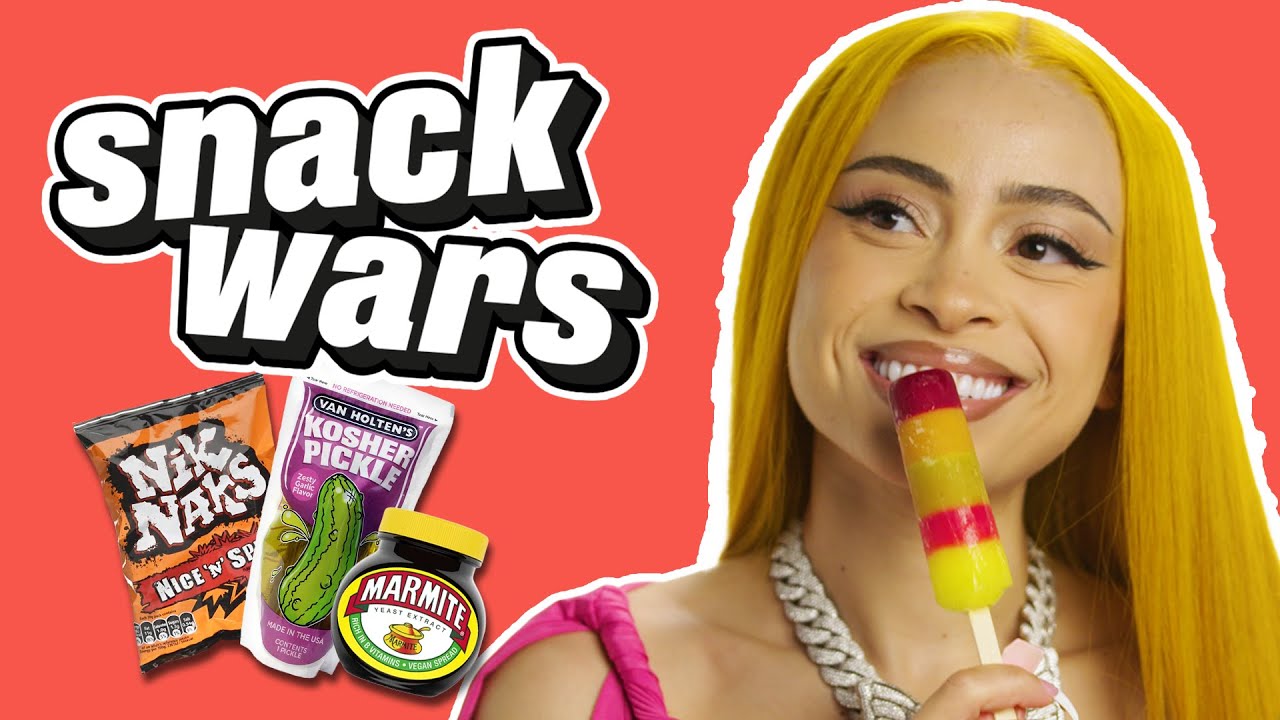 Ice Spice Tries British Snacks For the First Time | Snack Wars