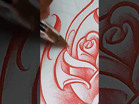 "Dedicated to the One I Love"The Temprees | Chicano Art / Chicano Script Lettering Drawing
