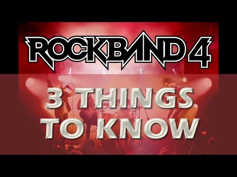 Rock Band 4 PSA: 3 Things You Didn't Know About Rock Band 4