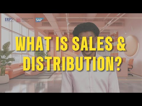 erp4students: Briefly Explained - What is Sales & Distribution?