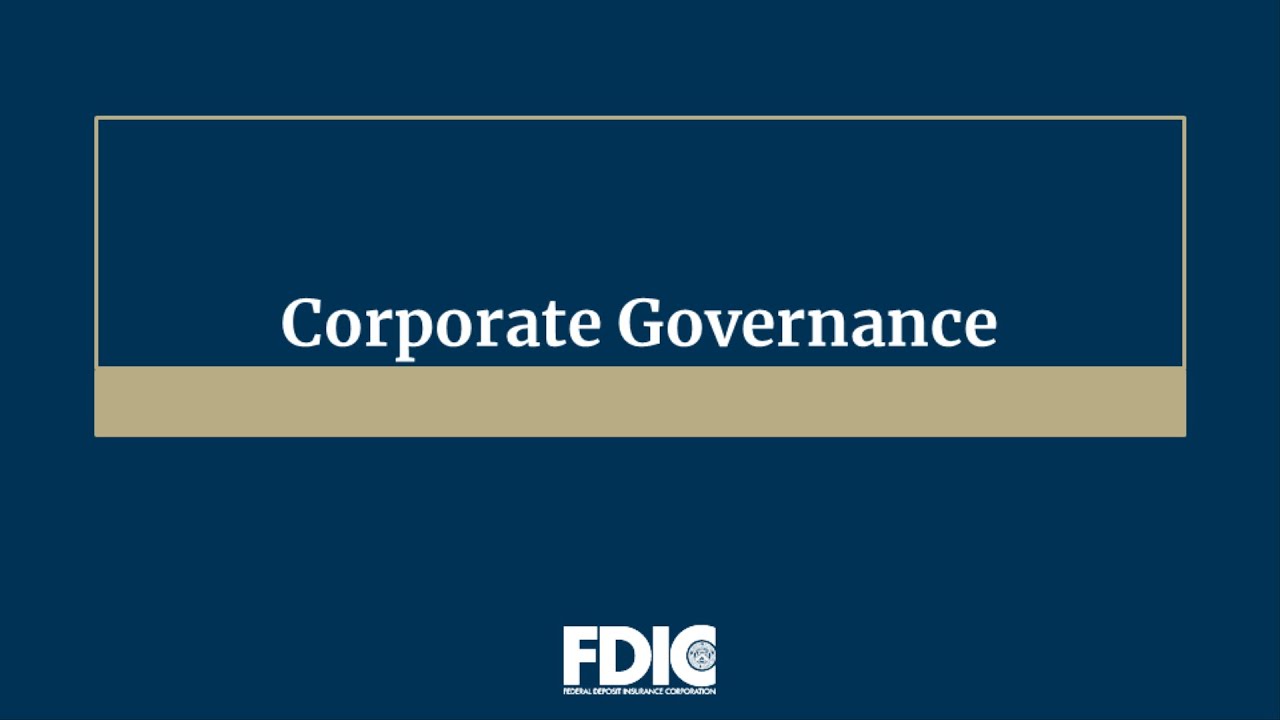 Corporate Governance