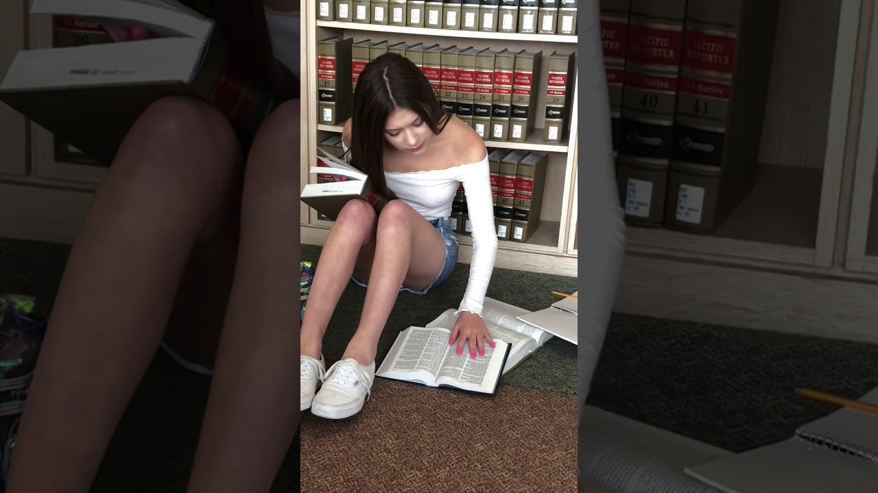 Study time with winter jade and chad white