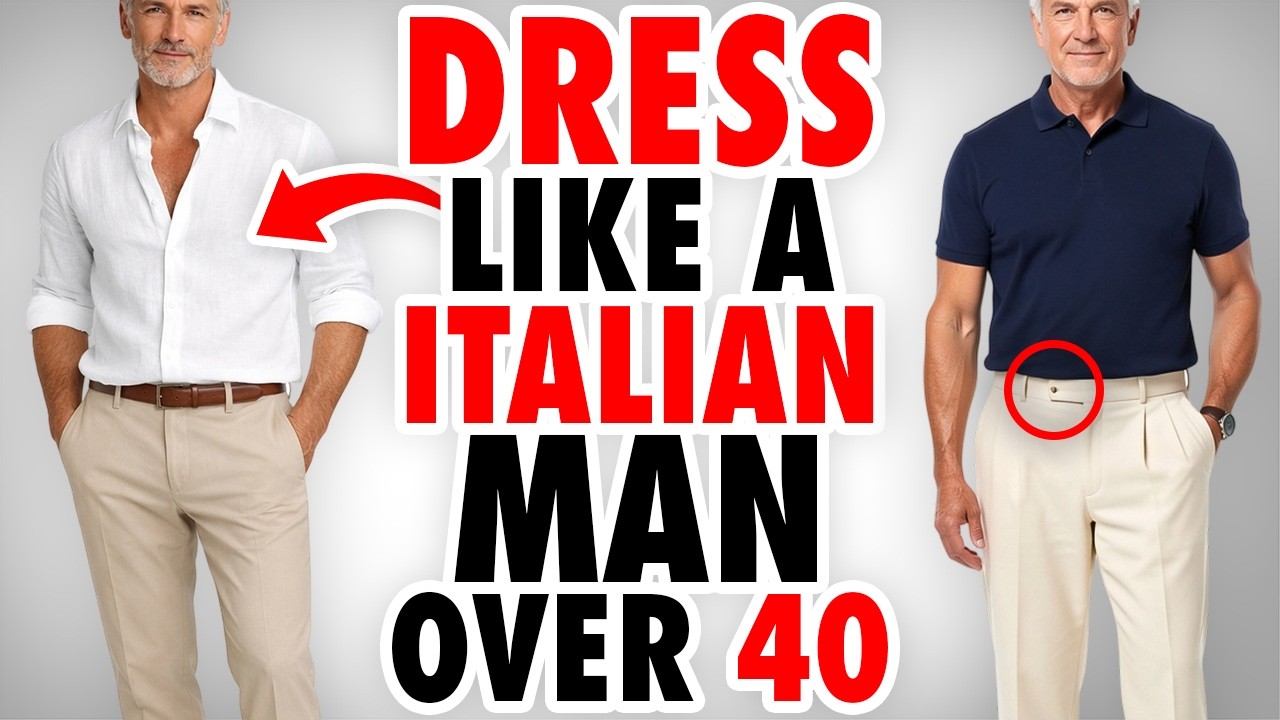 8 Italian Outfit Formulas EVERY Man Over 40 NEEDS To Know