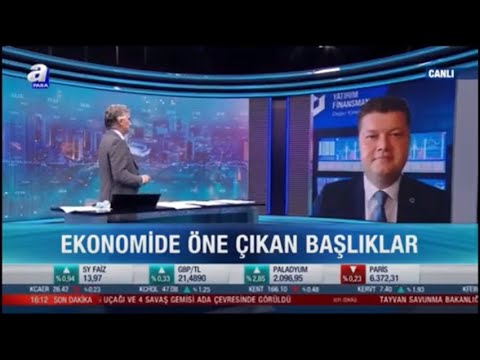Erol Gürcan 25 08 2022 A Para TV Ekonomi Notları Serdar Kuter