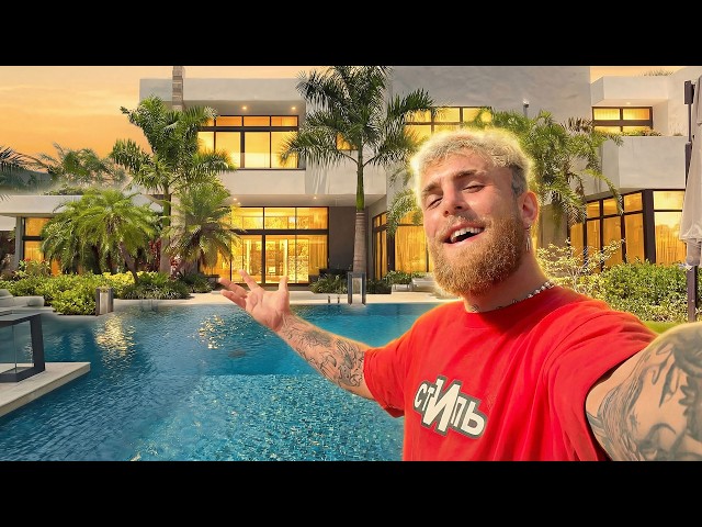 Jake Paul's mansion: WATCH: Jake Paul buys whopping 16-million-dollar ...