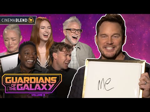 ‘They Were Cucumbers!’ Chris Pratt, James Gunn & ‘GOTG 3' Cast Can’t Stop Laughing During Trivia
