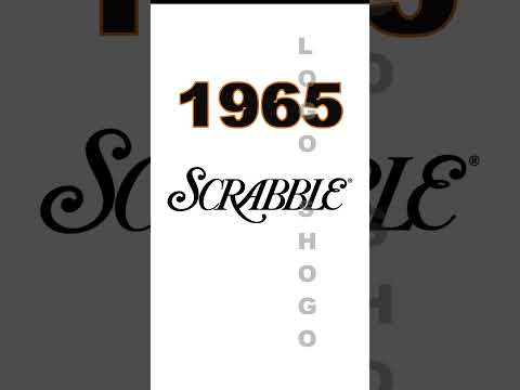 Scrabble Logo Evolution #scrabble #games #trending