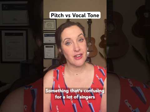 Pitch vs Vocal Tone
