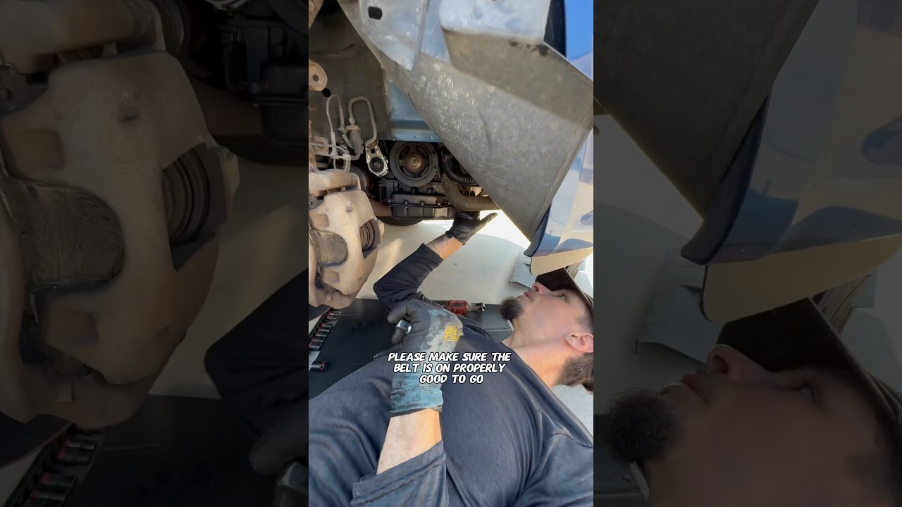 Dodge Grand Caravan Customer Paid $275 for Labor  Belt Tensioner, Serpentine belt, Idler pulley PT 2