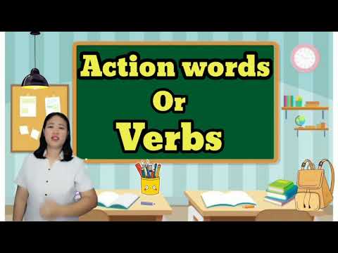 Grade 2: Recognizing Common Action Words (Verbs)