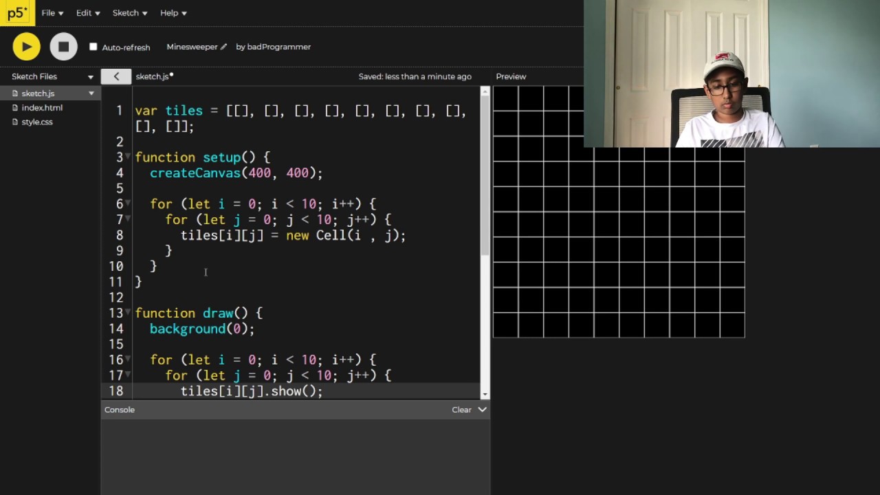 Creating Minesweeper || Part 1 || Javascript