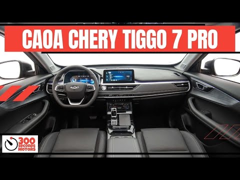 CAOA CHERY TIGGO 7 PRO 2023 a new SUV with Turbo engine with 187 hp INTERIOR