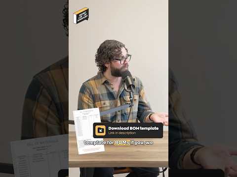 How to Create a BOM (Bill of Materials) #secretlifeofinventory