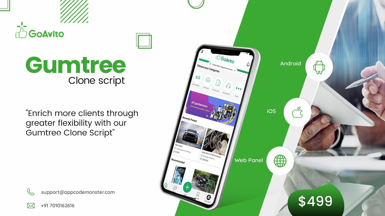 Gumtree Clone Script | Readymade Scripts