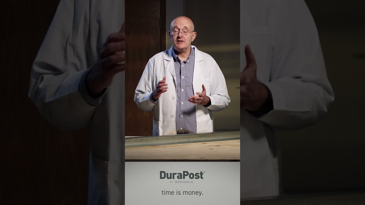 DuraPost® - Pre-drilled for easy installation