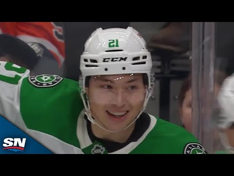 Stars' Jason Robertson Pots Trio Of Goals For Natural Hat Trick vs. Oilers