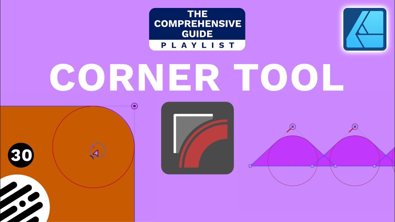 Affinity Designer Tutorial: Corner Tool