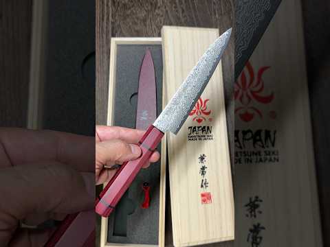 Kanetsune 63-Layer Damascus MINAMO-KAZE Petty Knife(Utility) 135mm
