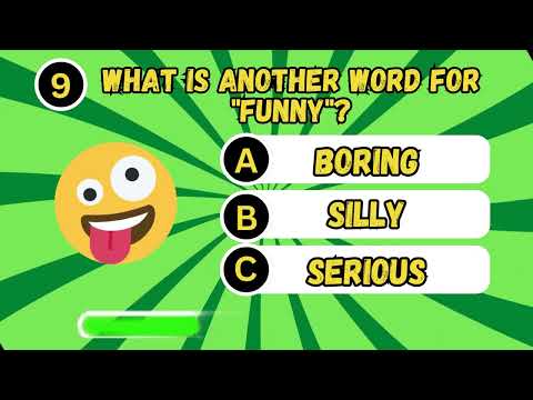Fun Vocabulary & Spelling Quiz for Kids Learn New Words, Synonyms, and Spelling