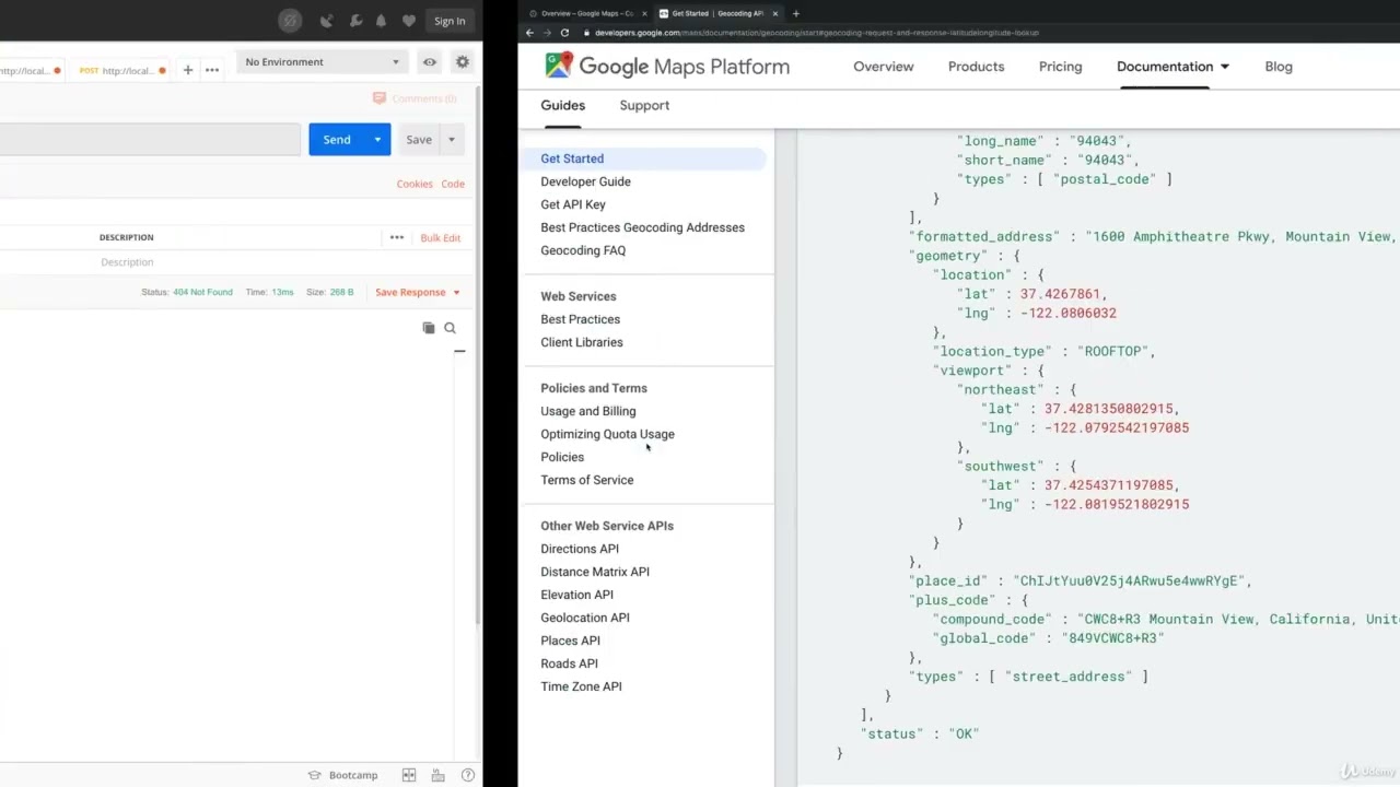 17. Using Google's Geocoding API to Convert an Address Into Coordinates #education #programmer